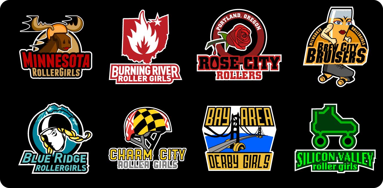 Rebranding Roller Derby: Athletics Logos and Sports Design
